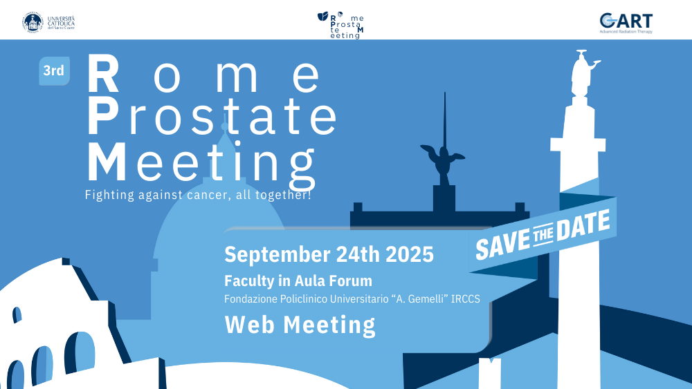 3rd Rome Prostate Meeting 2025 – Evento ECM online gratuito